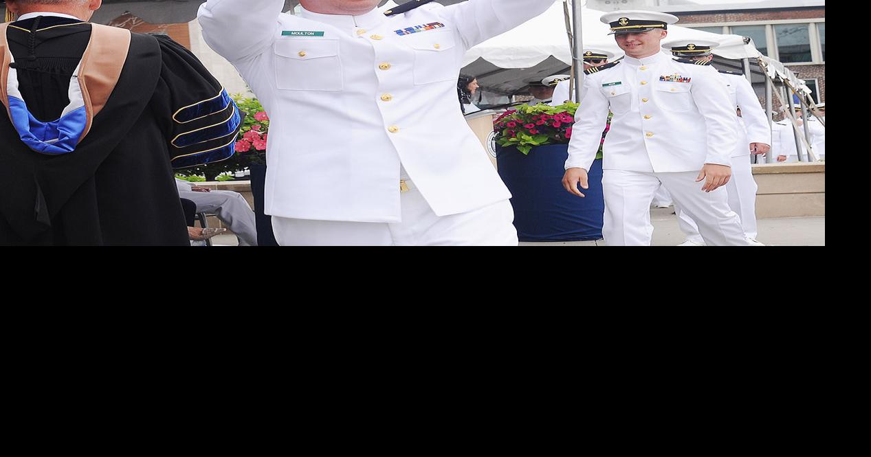 PHOTOS: Mass Maritime Academy Graduates Its Class Of 2024 | Bourne News ...