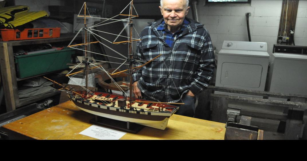 Model Boat Builder Constructs Replica of HMS Nimrod | Falmouth ...