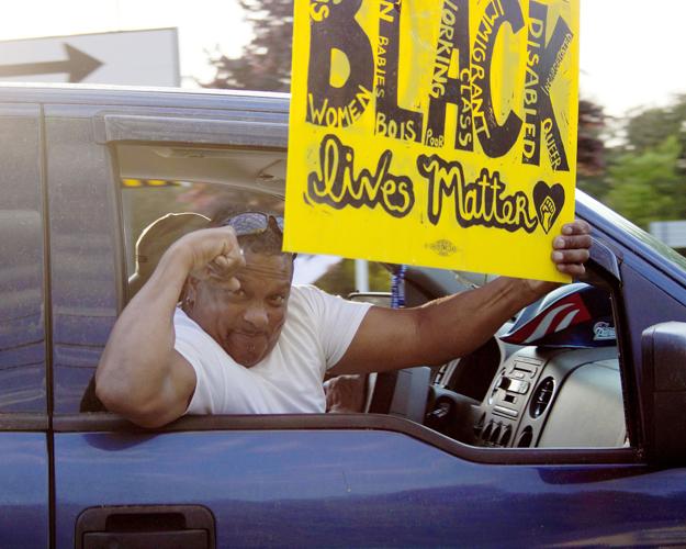 Hundreds Call For Justice At Peaceful Mashpee Rotary George Floyd ...