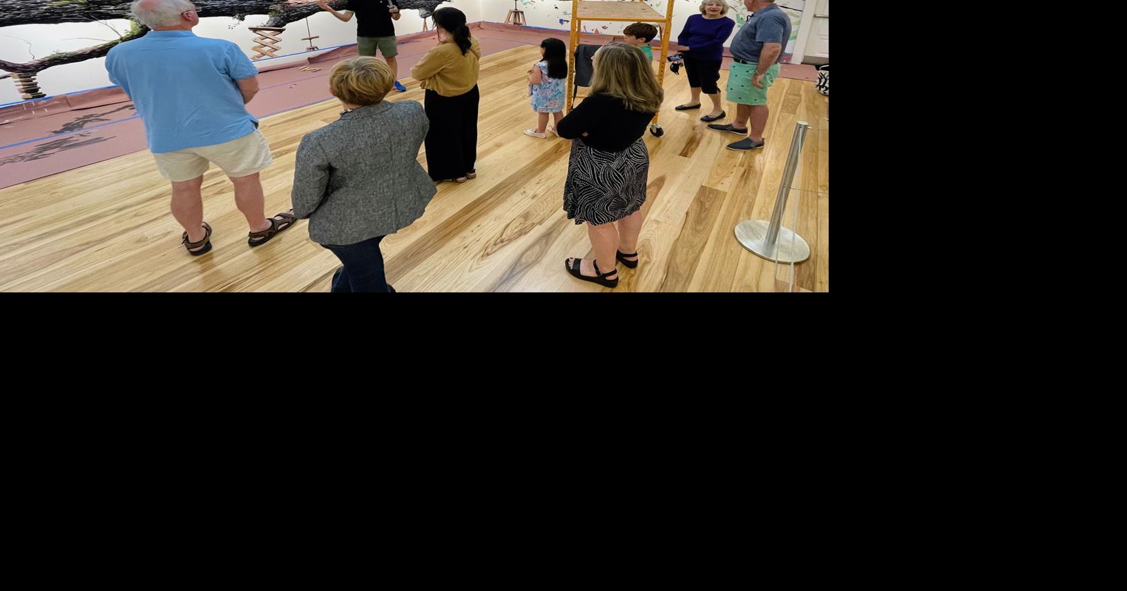 Mural Of Enormous Tree Takes Center Stage At Cahoon | Arts ...