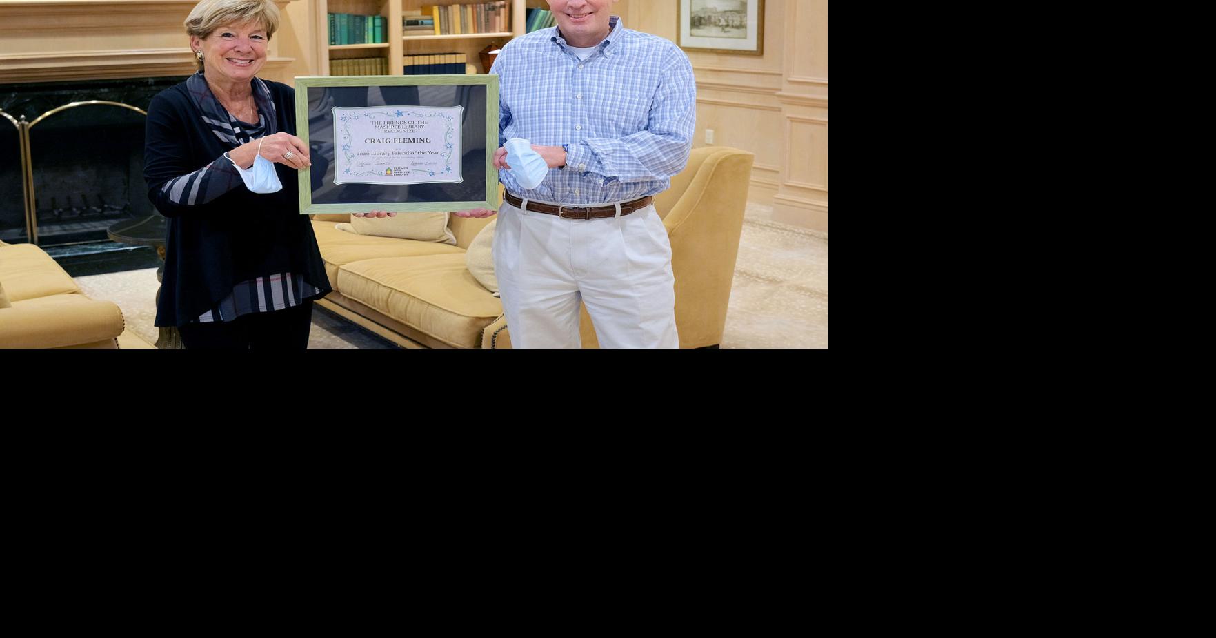 Mashpee Library Friends Group Names 'Friend Of Year' | Mashpee Briefs ...