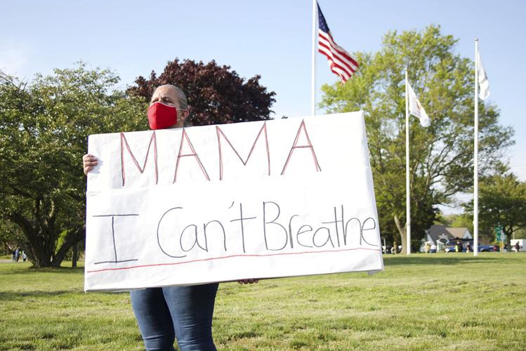 Hundreds Call For Justice At Peaceful Mashpee Rotary George Floyd ...