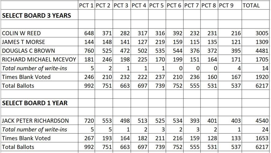 Mr. Brown, Mr. Reed Win Select Board Seats In Falmouth | Falmouth News ...