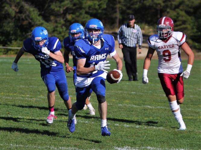Upper Cape Tech Football Dominate Crusaders At Home | Bourne Sports ...