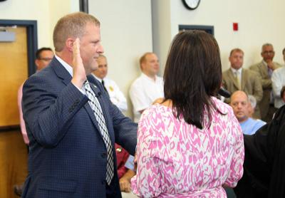 Collins Sworn In As Town Manager | Mashpee News | capenews.net