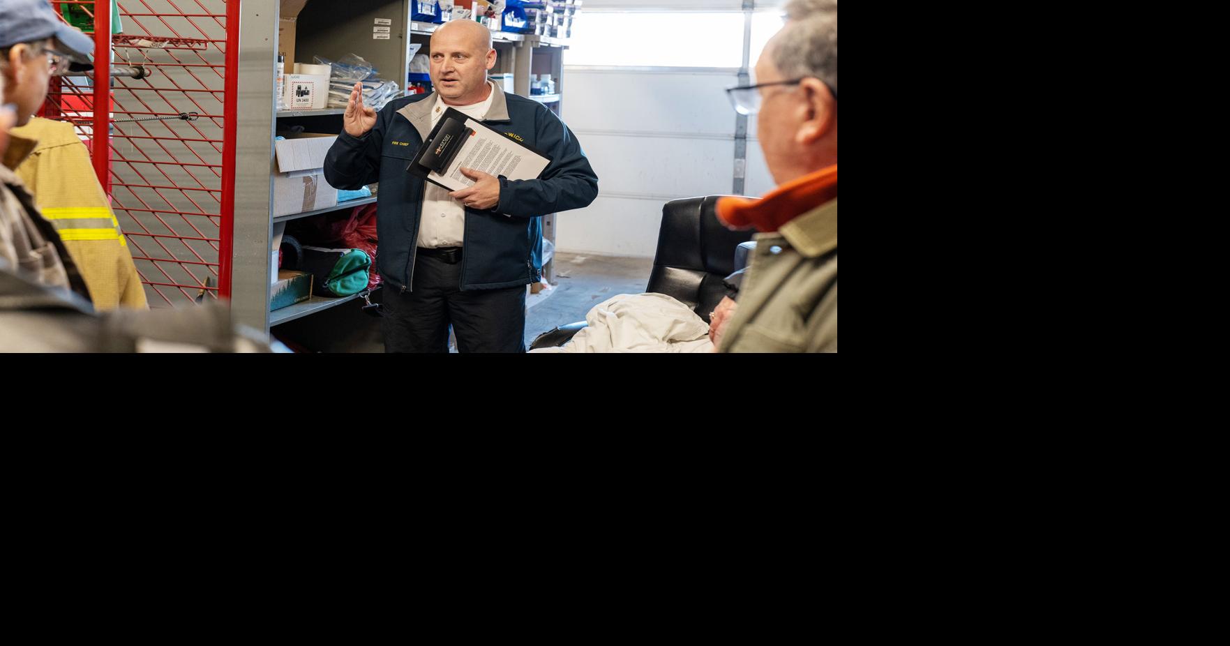 Sandwich Officials Tour Old Fire Station, DPW Buildings | Sandwich News ...