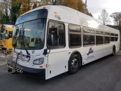 Steamship Authority Tests New Transport Bus On Palmer Avenue | Falmouth ...