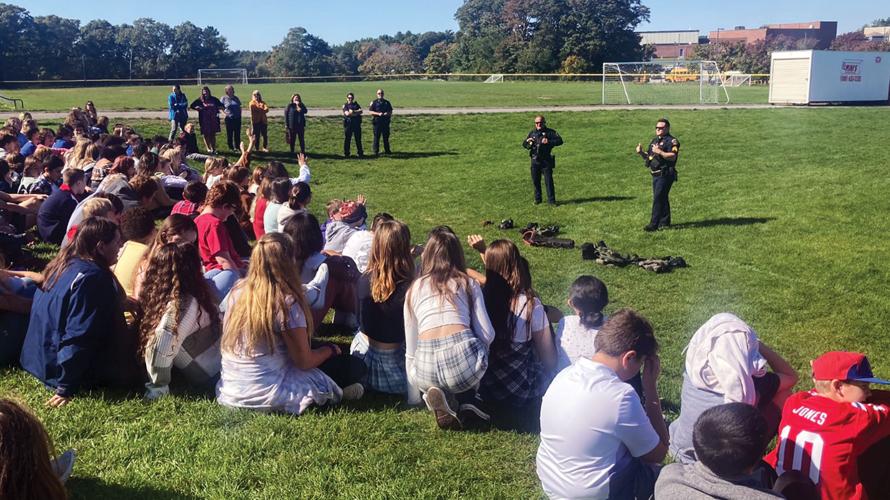 BMS Students Get K-9 Demonstration Mixed With History Lesson From ...