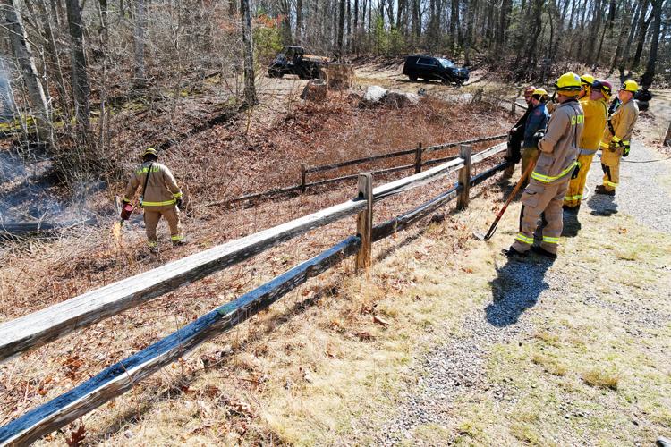 PHOTOS: Controlled Burn Shawme Dam | Sandwich | capenews.net