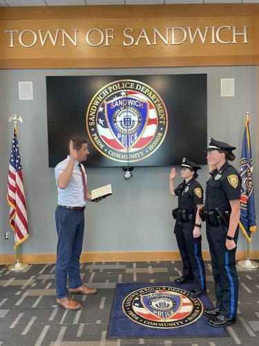 Sandwich Police Welcome Two New Officers | Sandwich News | capenews.net