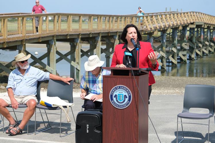 Community Celebrates Boardwalk Reopening With Ribbon Cutting | Sandwich ...