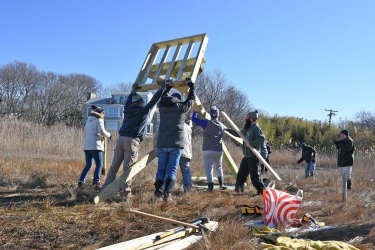 Osprey Project Volunteers Erect Poles For Safer Nesting Sites ...