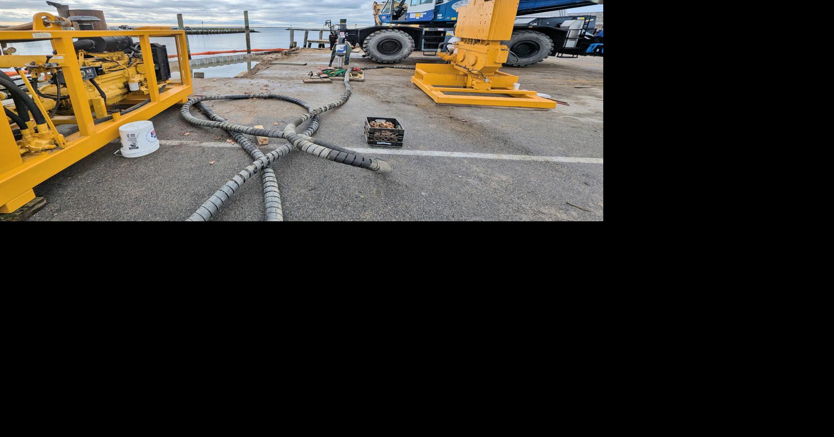 Simpson's Landing Bulkhead Work On Track | Falmouth News | capenews.net