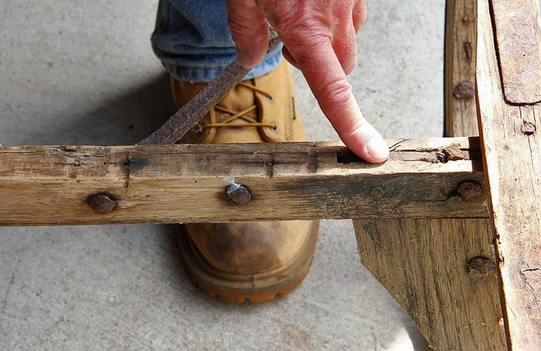 Restoration Work Underway On Ancient Wooden Sleigh | Sandwich News ...