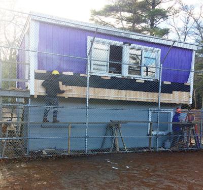 UCT Students Finishing Baseball Building Rehab Project | Bourne News ...