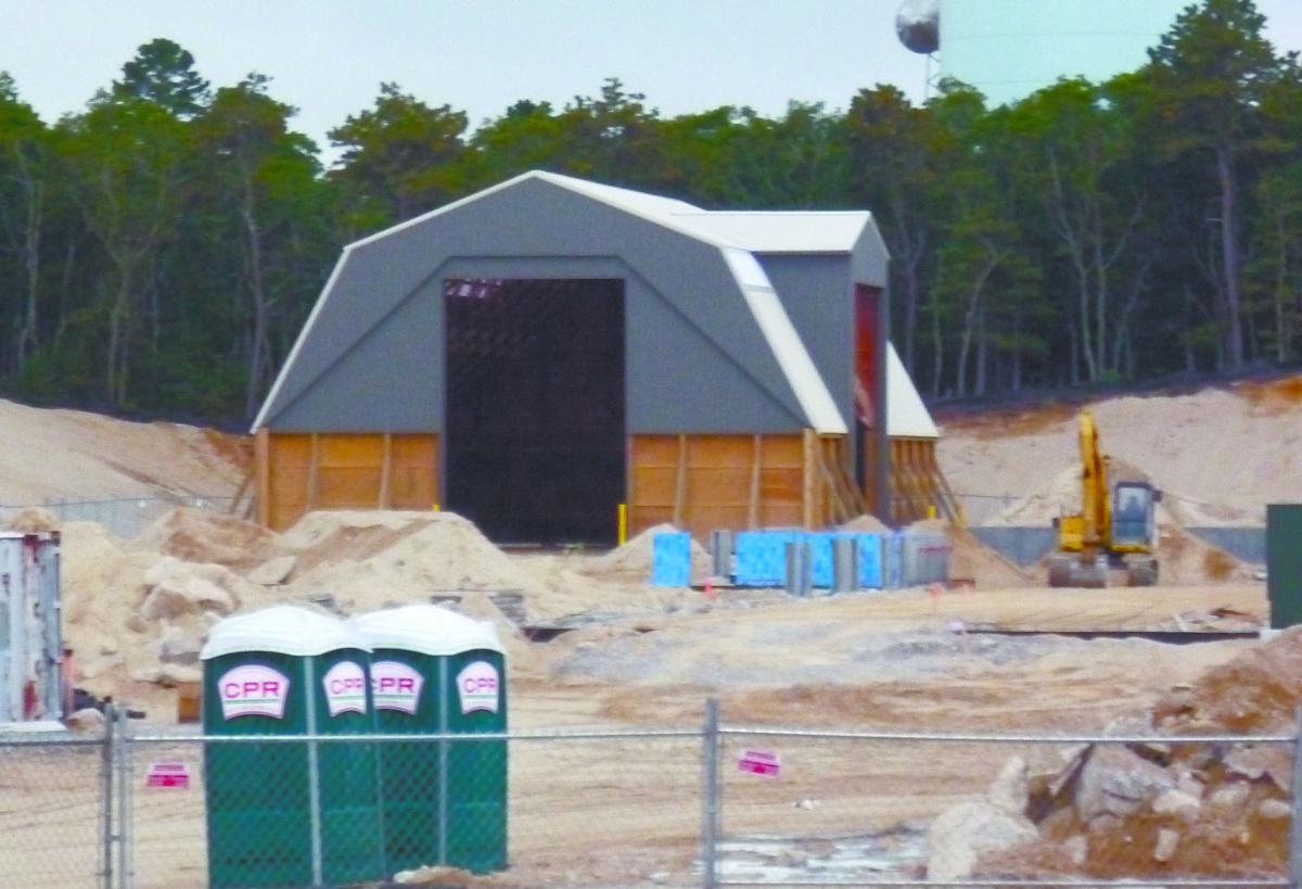 New Bourne DPW Facility Takes Shape | Bourne | capenews.net