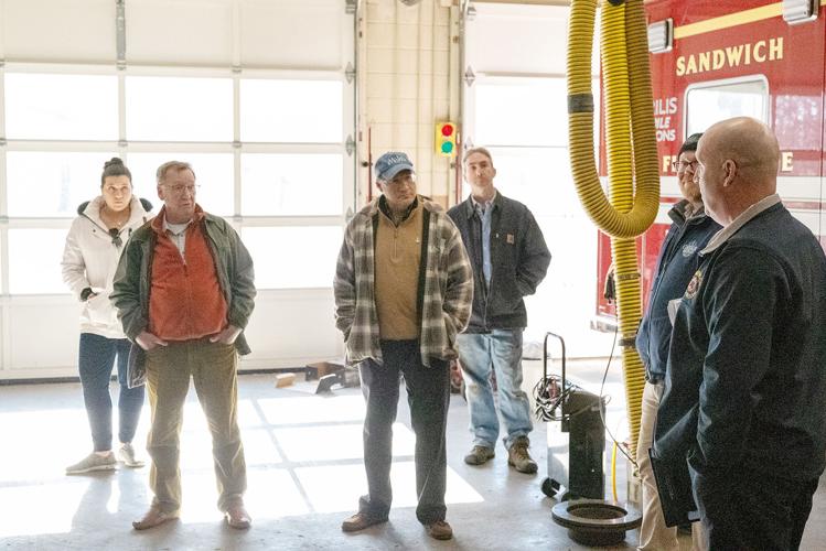 Sandwich Officials Tour Old Fire Station, DPW Buildings | Sandwich News ...