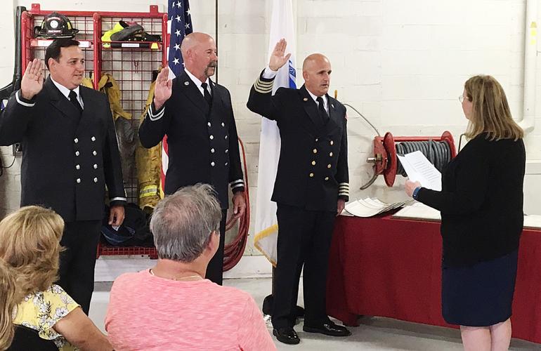 Chief, Fire Officials Sworn Into New Roles | Falmouth News | capenews.net