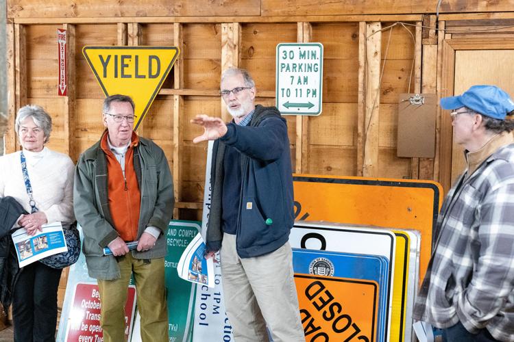 Sandwich Officials Tour Old Fire Station, DPW Buildings | Sandwich News | capenews.net