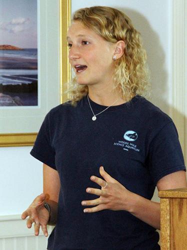 Woods Hole Aquarium Summer Interns Speak To Full House | Falmouth News ...