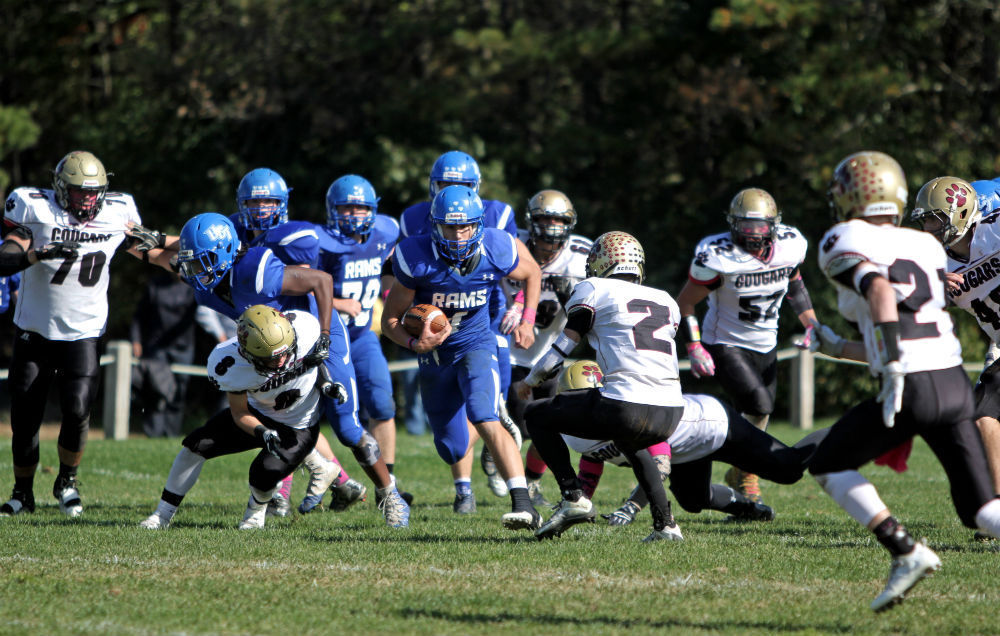 Upper Cape Tech Rams Roll Past Cougars In Gridiron Battle | Bourne ...
