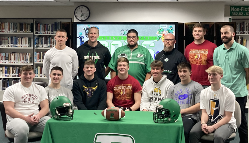 Pierre sets personal record with eight football players receiving ...