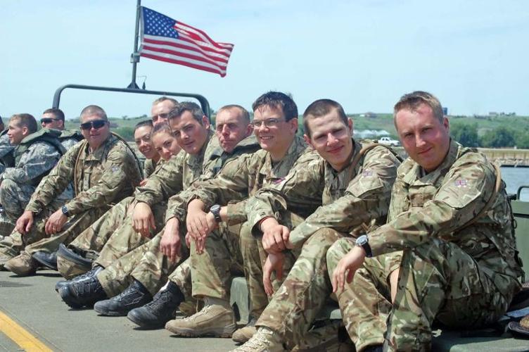 National Guard hosts foreign soldiers during river exercises | News ...