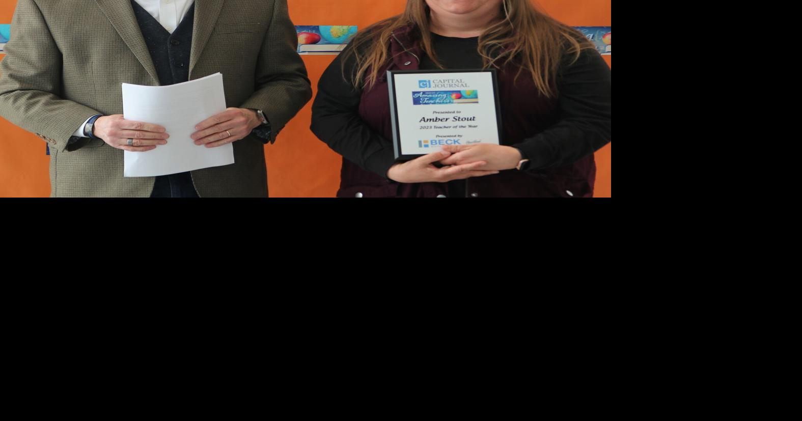 Stout named Capital Journal's 2023 Amazing Teacher of the Year ...