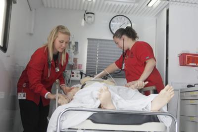 CUC nursing students get up close and personal with high-tech mannequin ...