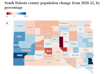 South Dakota population on track to top 1 million by 2030 after ...