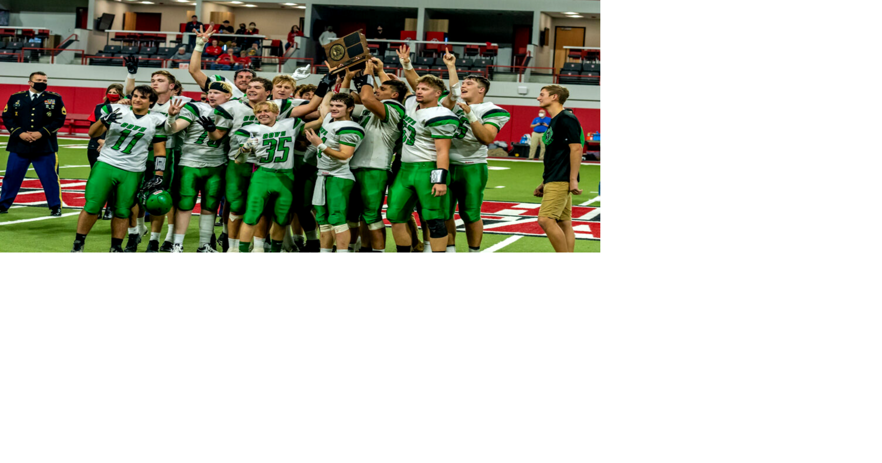 Steele, Govs football team win SDSWA awards | Local Sports News ...