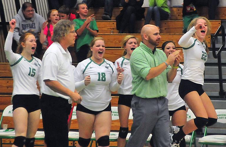 T.F. Riggs volleyball one win away from AA tournament | Local Sports ...