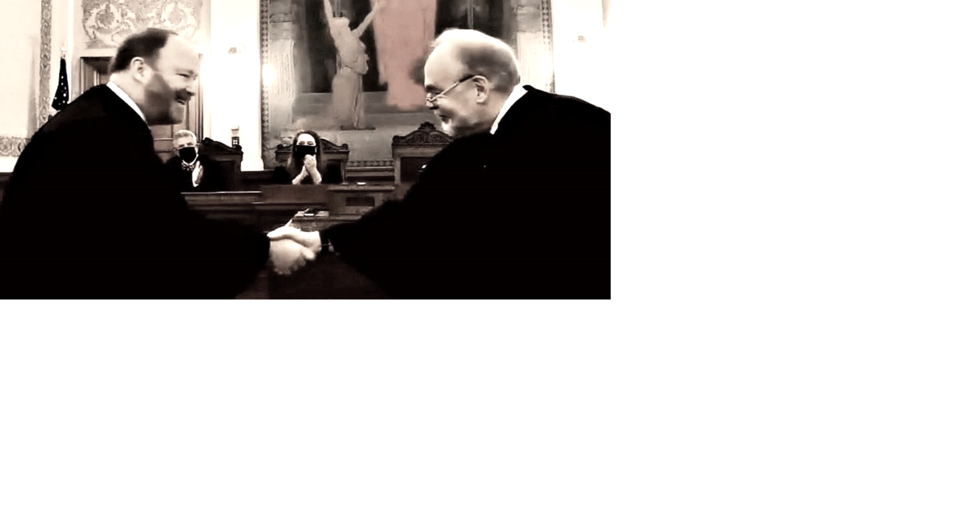 Justice Scott P. Myren sworn to South Dakota Supreme Court | News ...