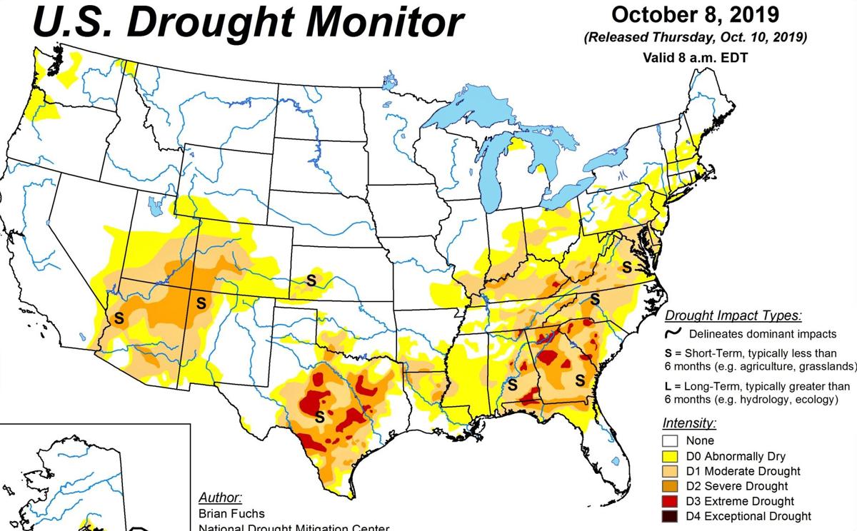 South Dakota and region drying out in reversal from year ago | Local ...