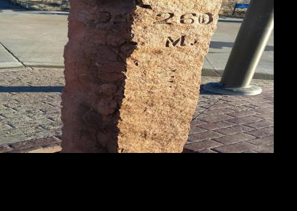 Border stone in new Pierre display marks unique SD/ND line | Local News ...