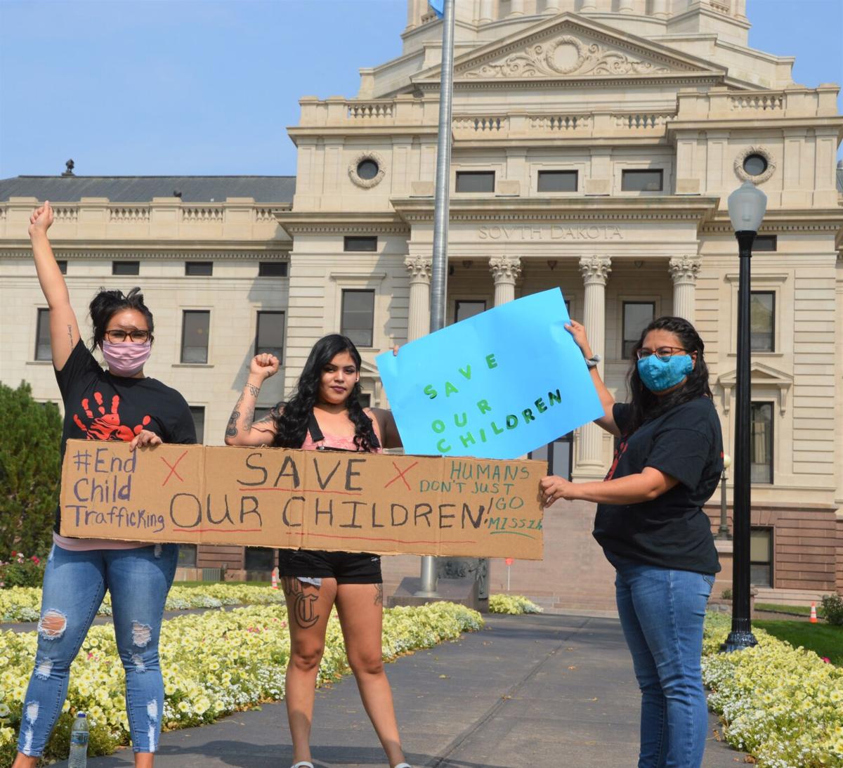 Rally at Capitol brings awareness to Save Our Children movement | Local ...