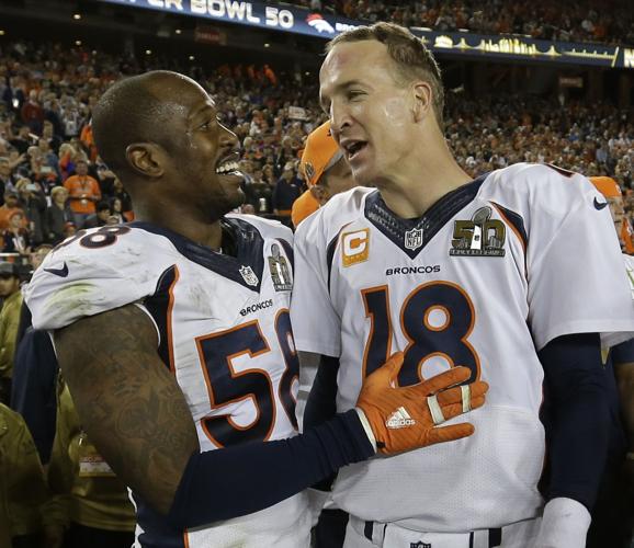 Manning rides Broncos' defense to Super Bowl win over Carolina | News ...