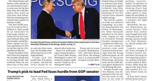 Page A1 | National Edition | capjournal.com
