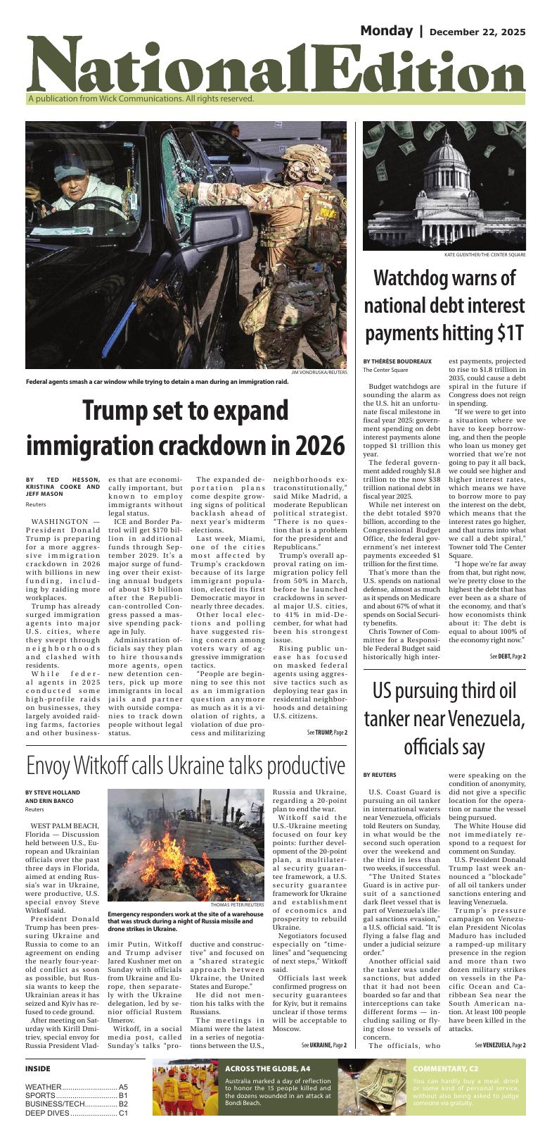 Page A1 | National Edition | capjournal.com
