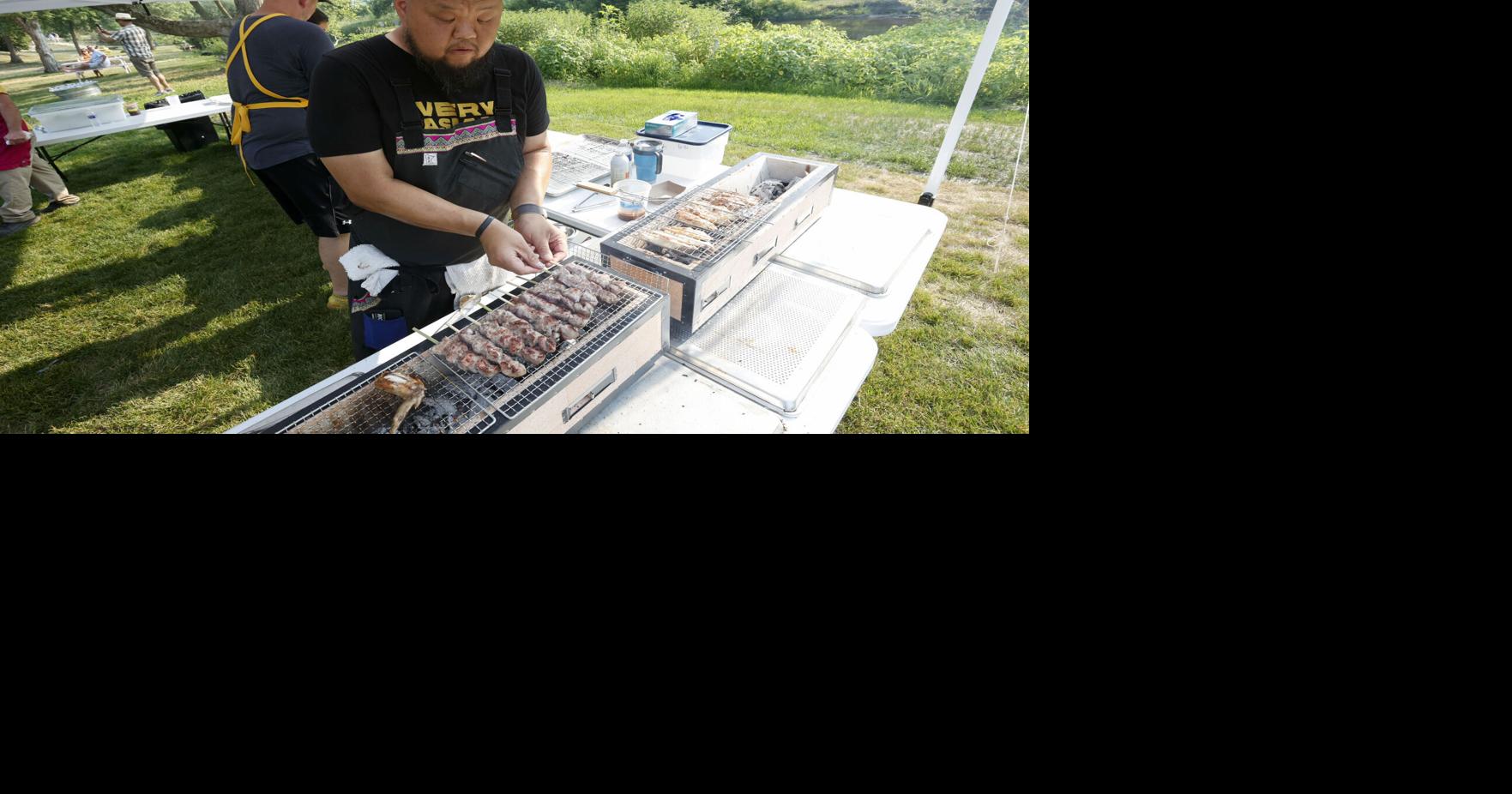 Chef Yia Vang grills out at Seven Acre Dairy Company | Food & Drink ...