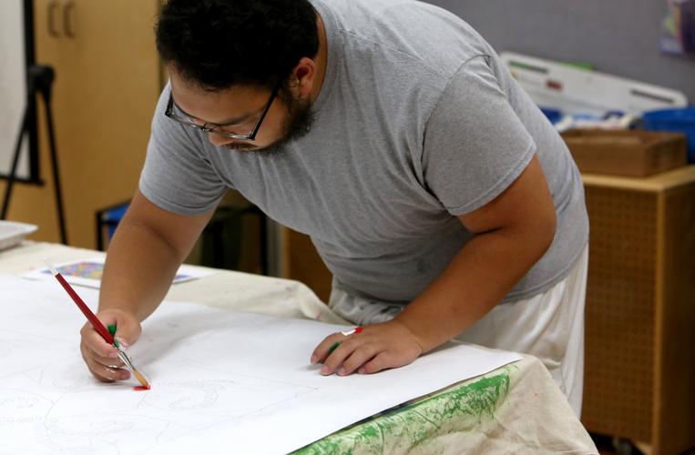 Photos: New mural in the works at Bayview Foundation | Local News ...