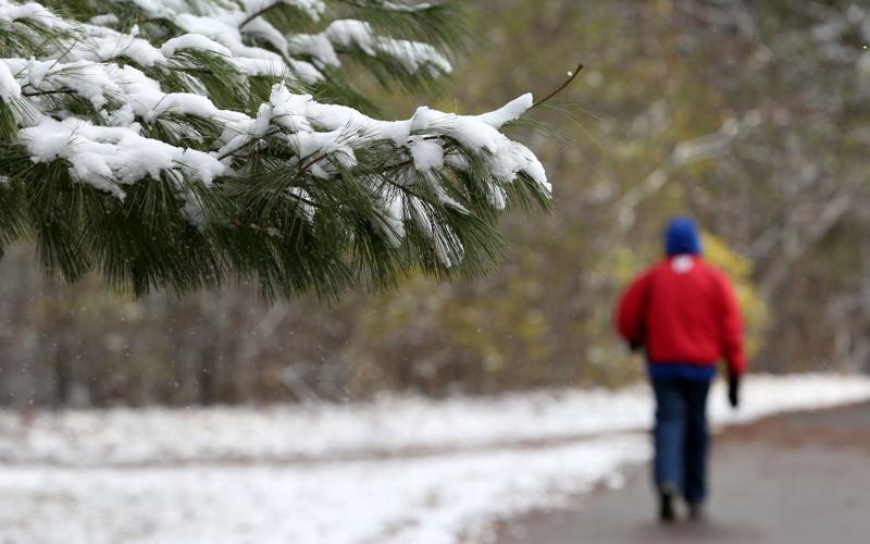 Photos: A view of Madison's first snowfall of the season in the UW ...
