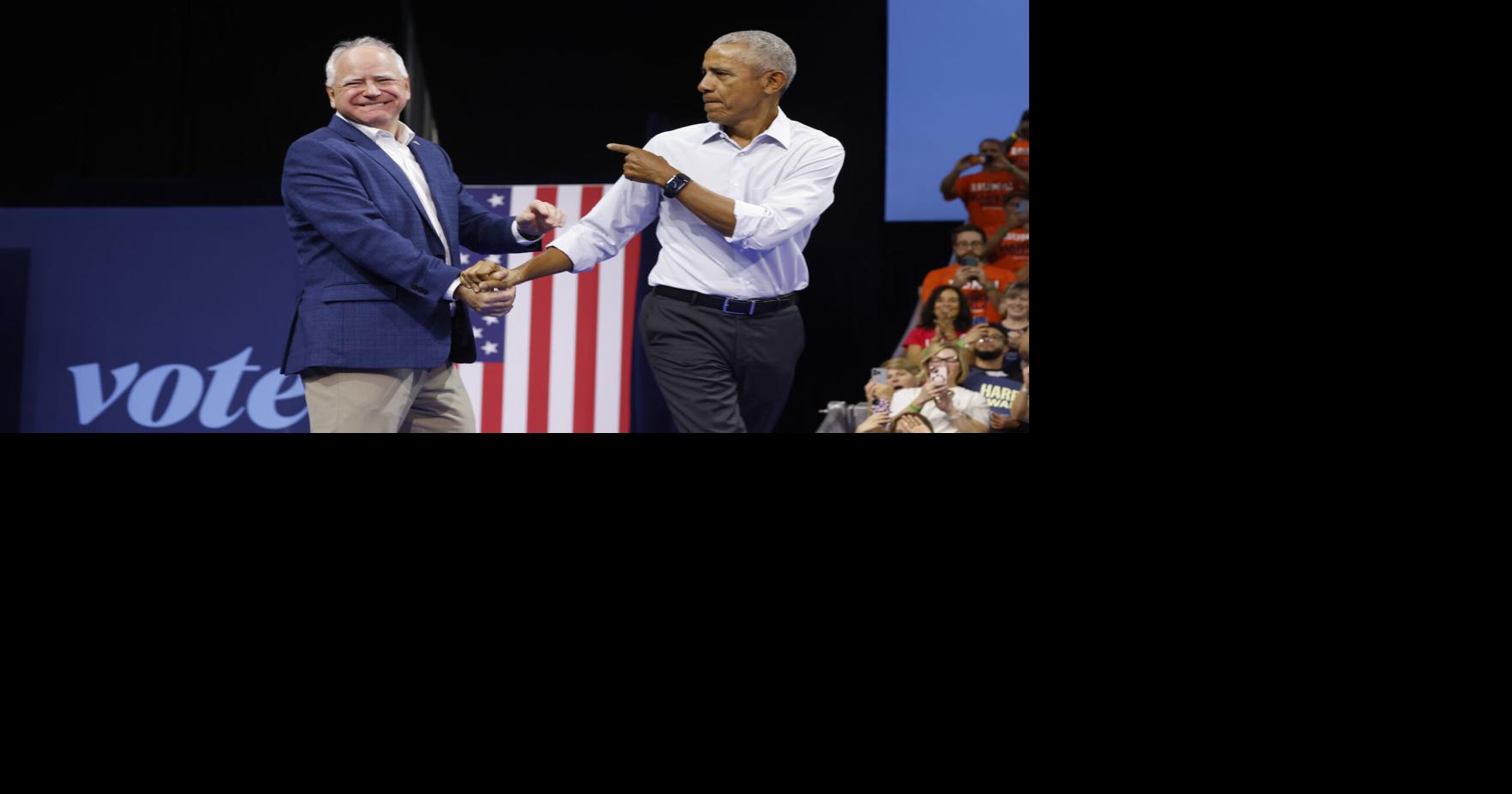 Obama visits Madison as Harris seeks to rally early voters, Black men ...