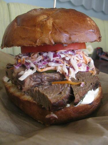 Restaurant review: Adamah keeps it kosher with brisket, schnitzel and ...