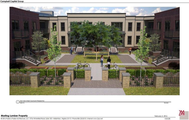 Classic look replaces modern touches in Marling Lumber redevelopment ...