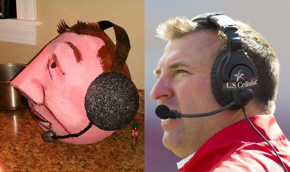 Milwaukee artist creates, destroys Bret Bielema piñata | Local News ...