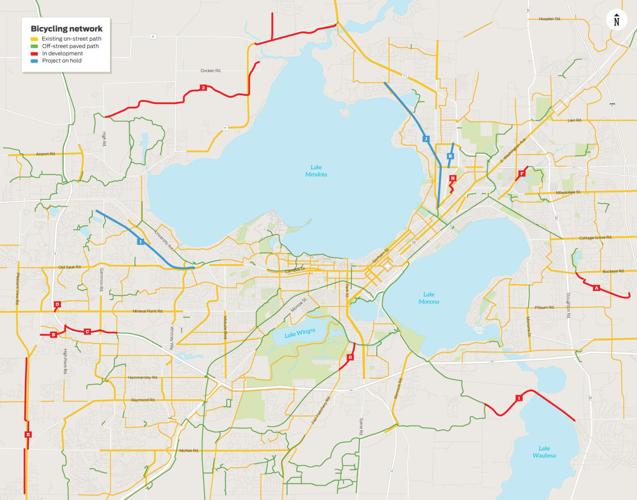 Velo city: Madison's award-winning system of bike lanes and paths ...