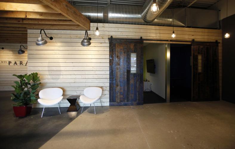 Photos: WTS Paradigm's steampunk 'Star Wars' helmets, chalkboard walls ...