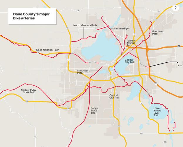 Velo city: Madison's award-winning system of bike lanes and paths ...