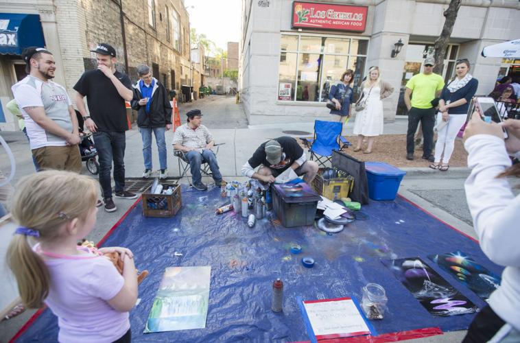 Photos: Gilman Street hosts Madison's first night market | Local News ...